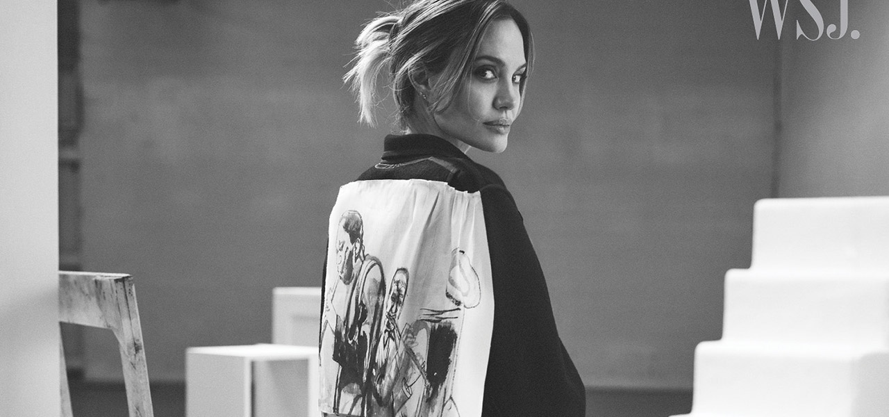 Angelina Jolie Covers WSJ. Magazine December / January Issue