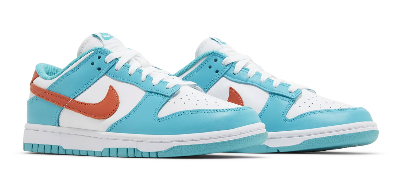 Nike Dunk Low Miami Dolphins Release
