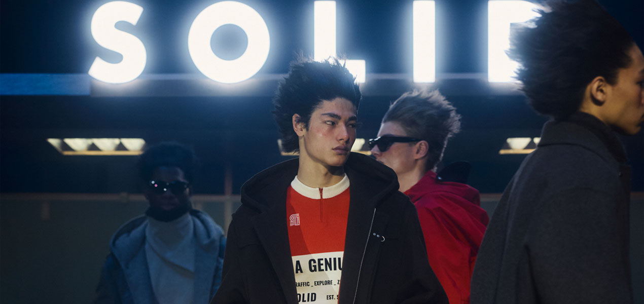 The Lonely Commute: Solid Homme's FW24