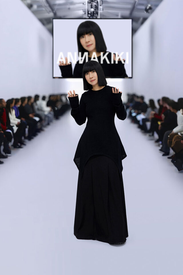 ANNAKIKI's AI-Inspired Runway Show for FW24 - DSCENE