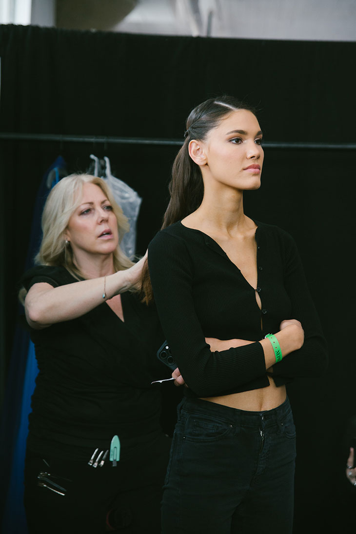 Pamella Roland Fall Winter 24 Backstage Moments