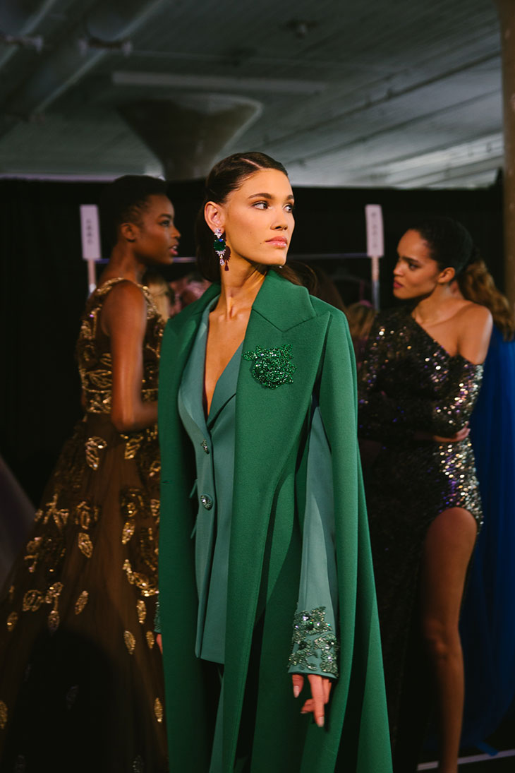 Pamella Roland Fall Winter 24 Backstage Moments