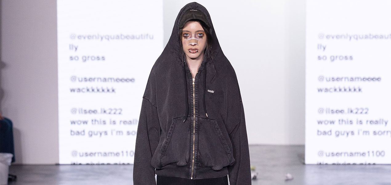 Avavav FW24: Challenging Online Hate on the Runway - DSCENE