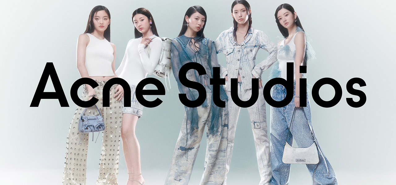 Illit Models Acne Studios Spring Summer 2024 Collection