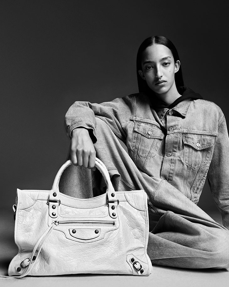 Balenciaga Revives "The City" Bag With "It's Different" Campaign