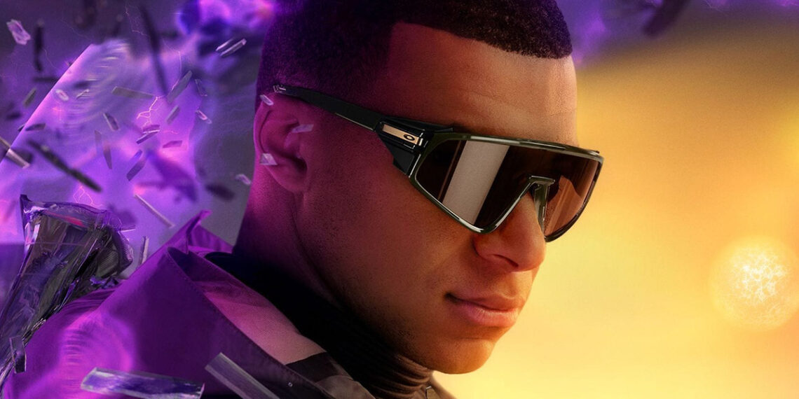 Kylian Mbappé Models Oakley Latch Panel Sunglasses