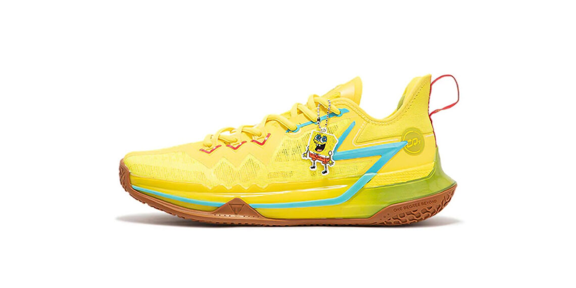 Nikola Jokić and 361 Degrees SpongeBob SquarePants Sneaker