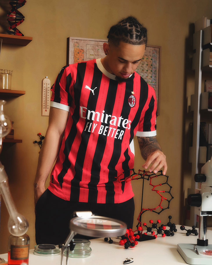 AC Milan x PUMA Home Kit for The 2024/25 Season