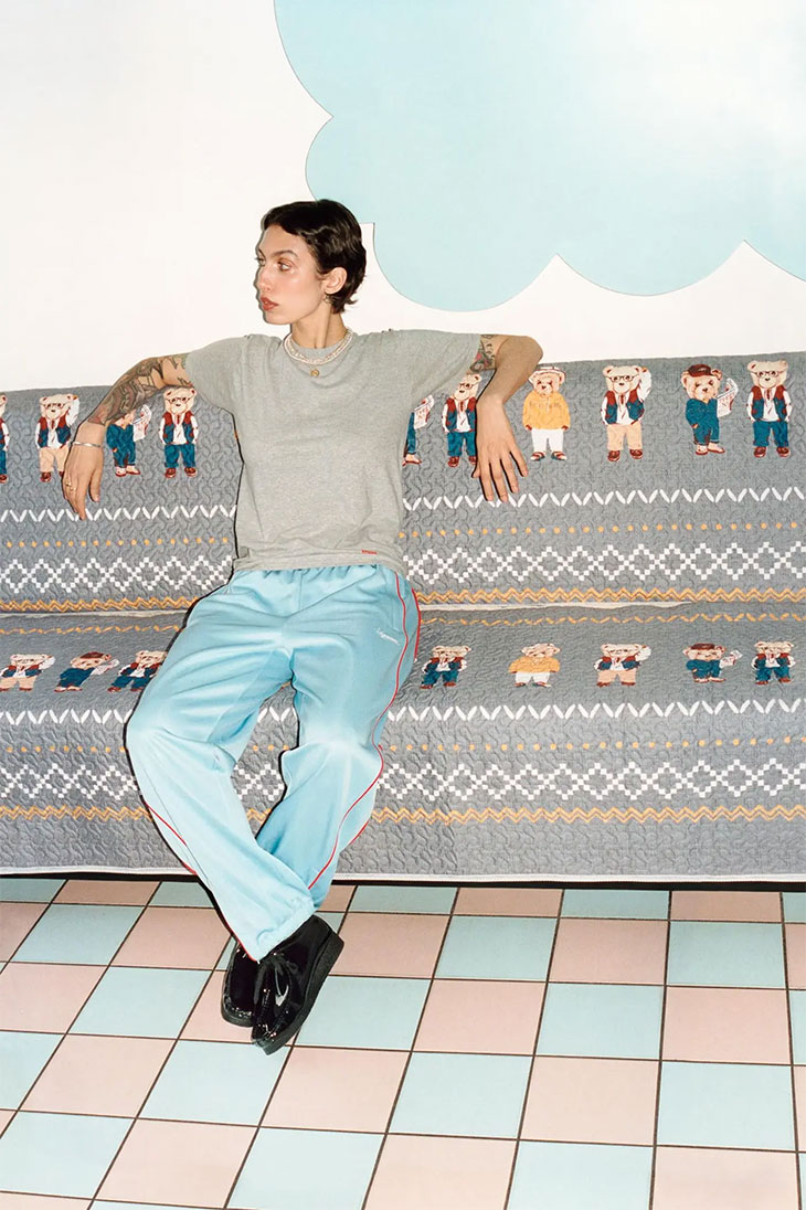 Supreme x Clarks Originals Spring 2024 Wallabee Shoe