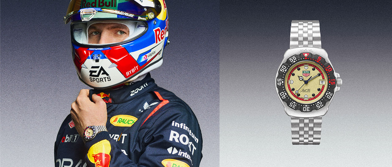 TAG Heuer and Kith Reinvent the Formula 1 Watch