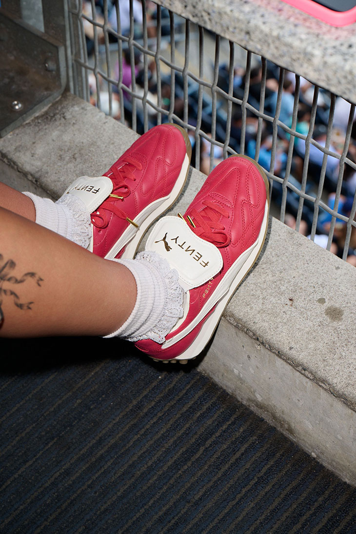 Rihanna Unveils FENTY x PUMA Avantis at Yankee Stadium