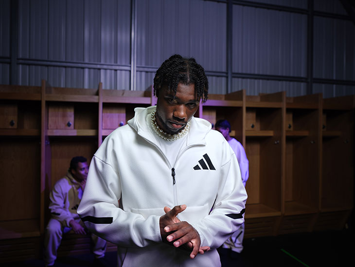 Noah Lyles, Tate McRae and Jude Bellingham for adidas Z.N.E.