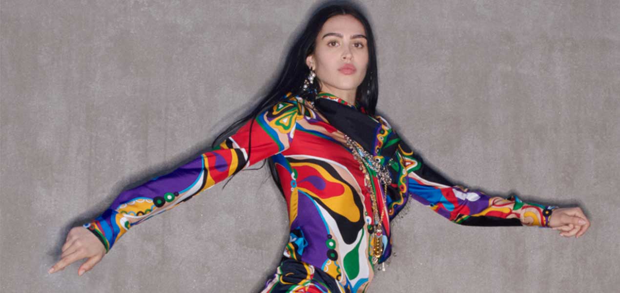 Amelia Gray Stars in Pucci "Parade" Collection