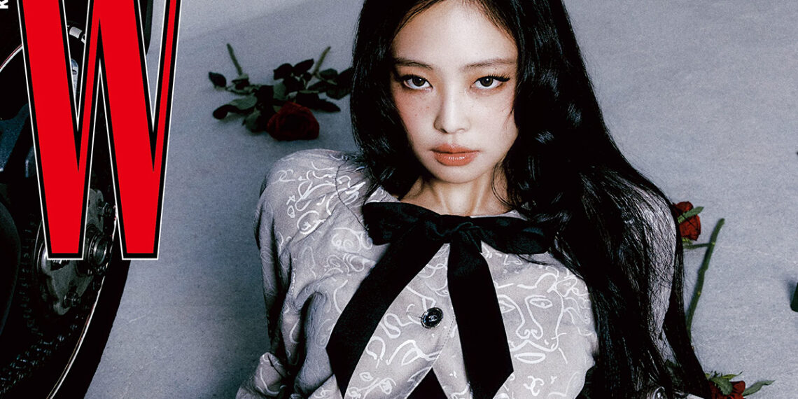 Blackpink's Jennie Kim Poses for W Korea November 2024 Issue
