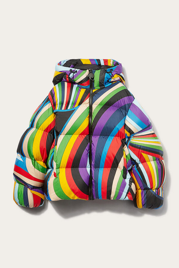 Vibrant Winter Layers: PUCCI Unveils the Iride Puffer Jacket