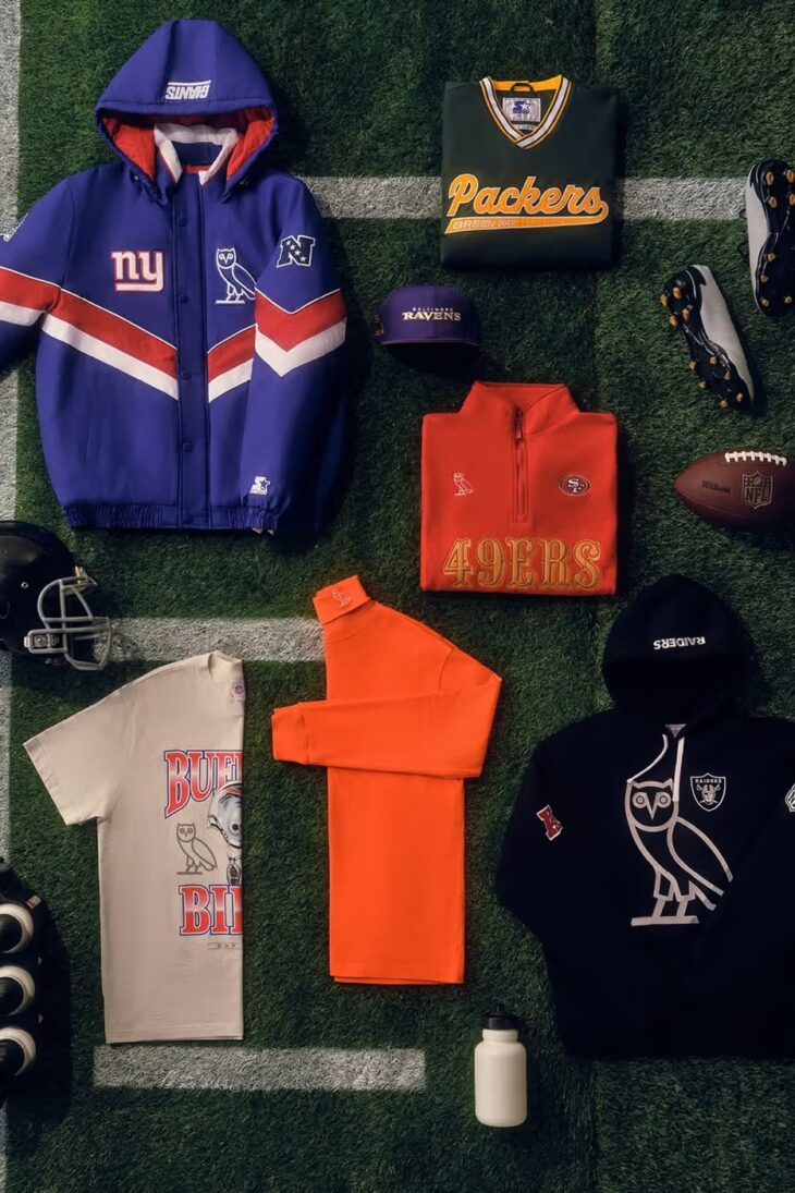 Drake’s OVO Teams Up with NFL for Holiday Capsule Collection