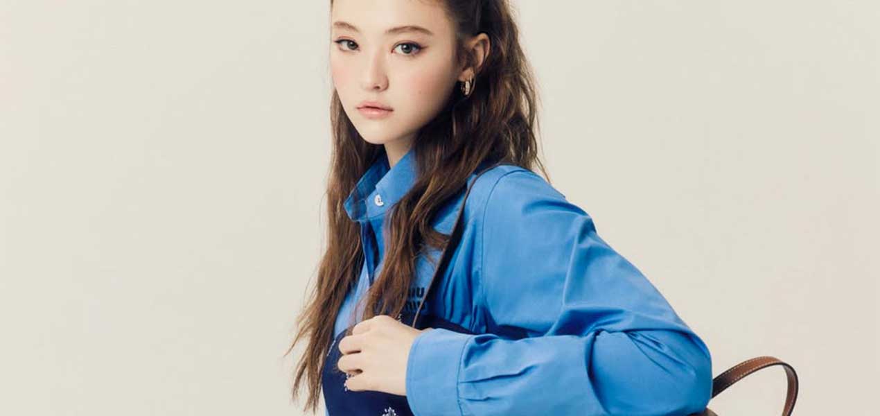MEOVV ’s Ella Partners with Miu Miu