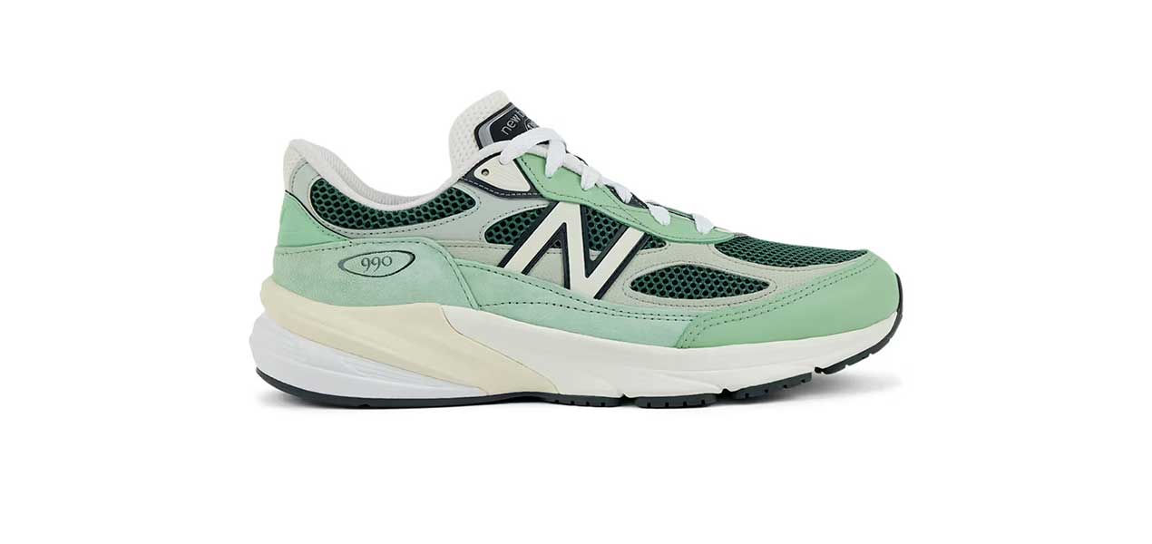 New Balance Serves 990v6 in Avocado Flavor