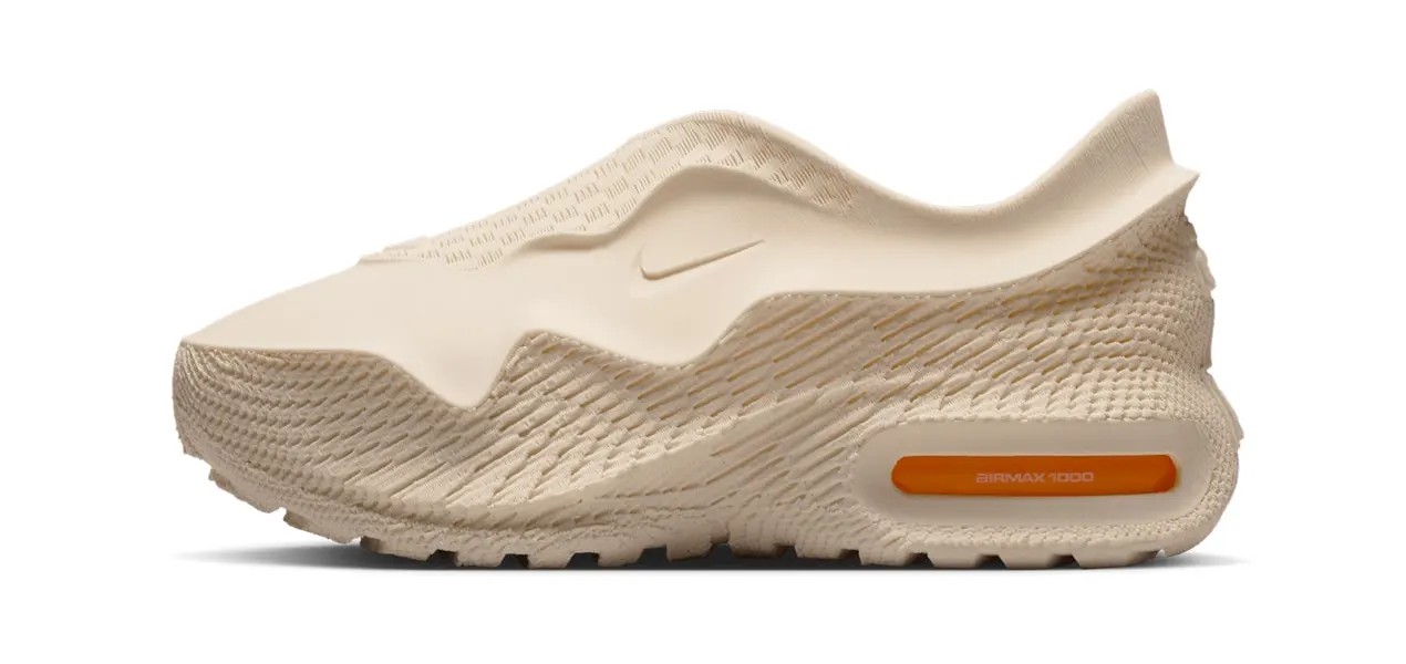 Nike Unveils Air Max 1000 “Oatmeal” Built with Zellerfeld’s 3D Tech