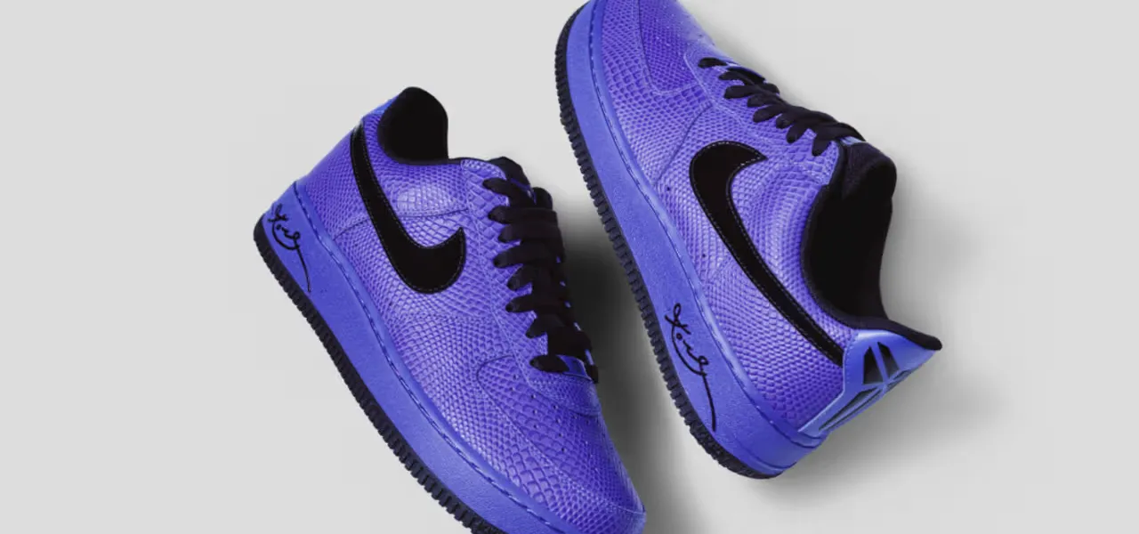 Kobe x FC Barcelona x Air Force 1 Persian Violet Drops July 31
