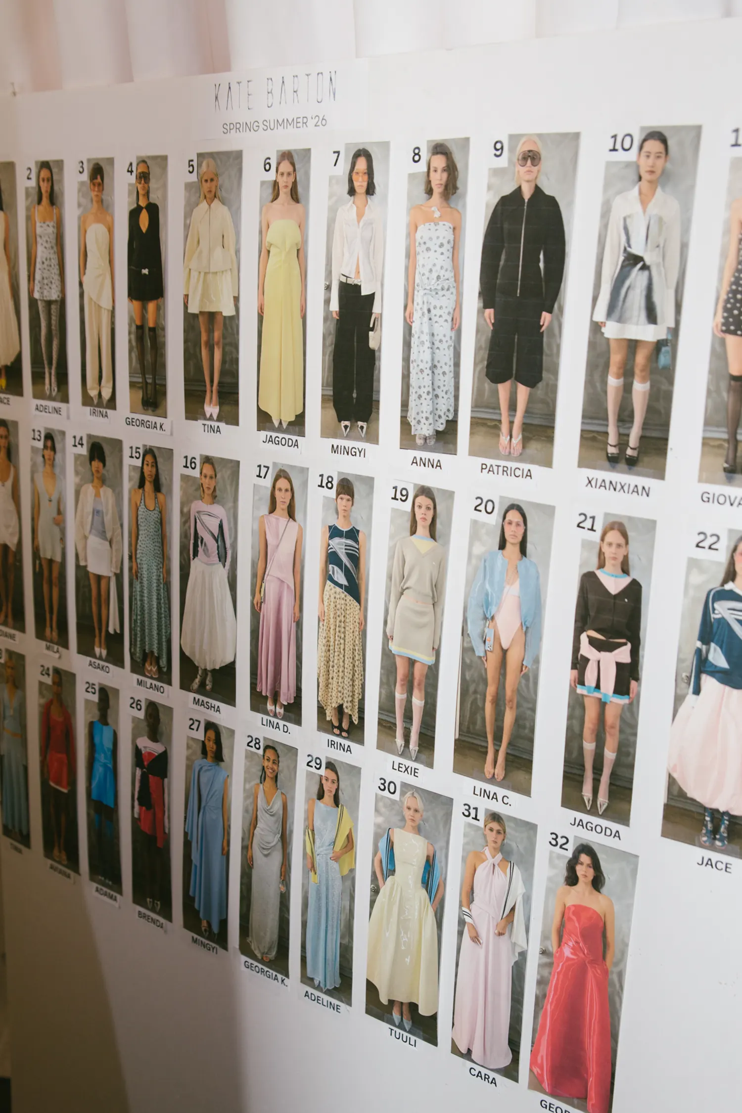 Kate Barton SS26 Backstage Moments at New York Fashion Week