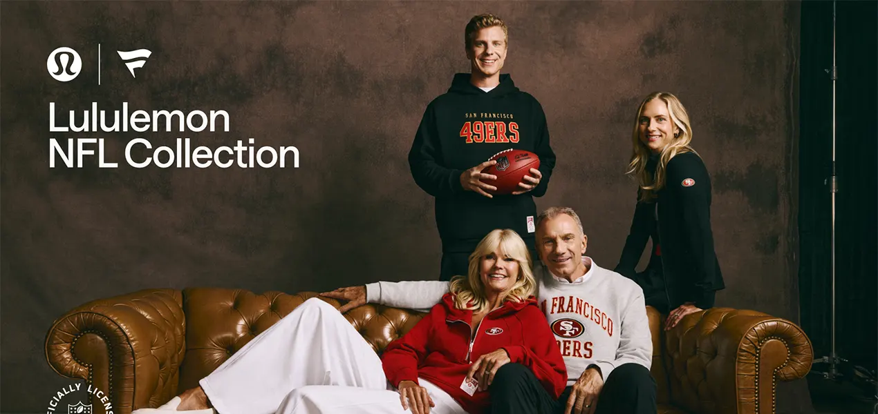 Lululemon and NFL Partner for a Modern Take on Fan Apparel