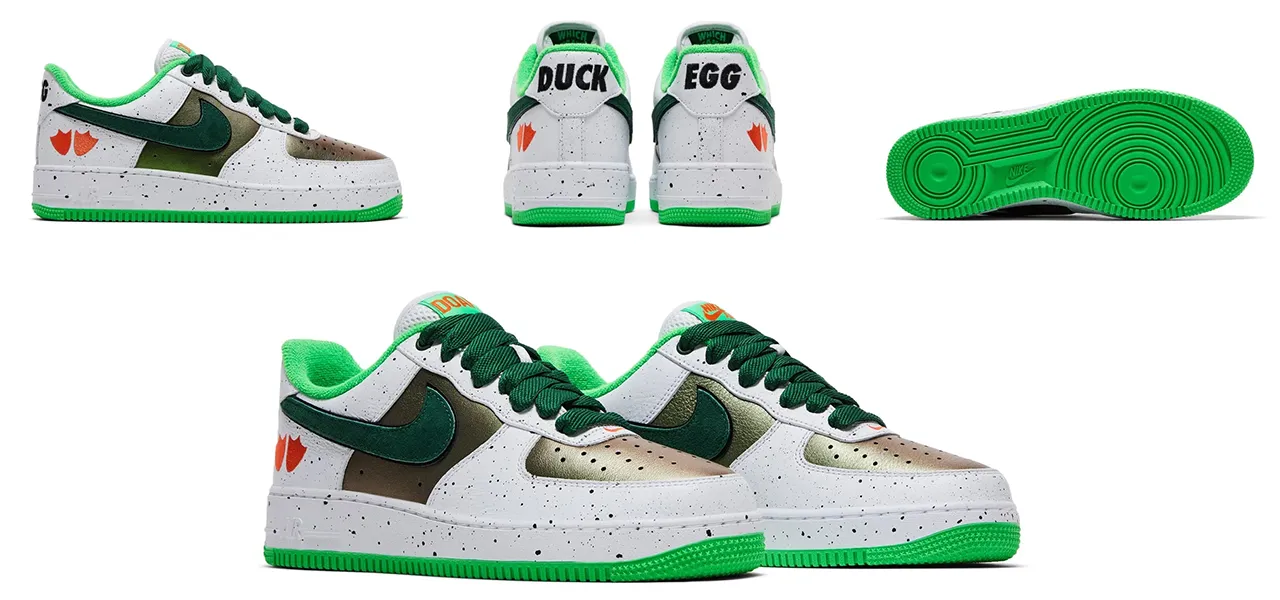Nike Air Force 1 Unveils the Egg or Duck Dual Release