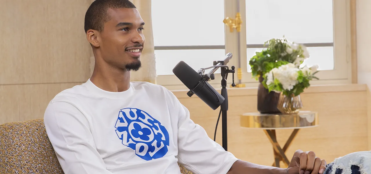 Louis Vuitton Features Victor Wembanyama in Podcast Episode