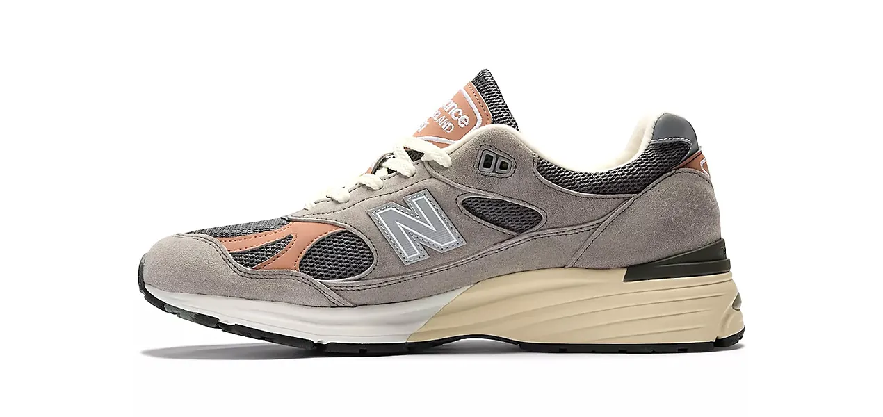 New Balance 991v2 'Elephant' Arrives in Grey and Salmon