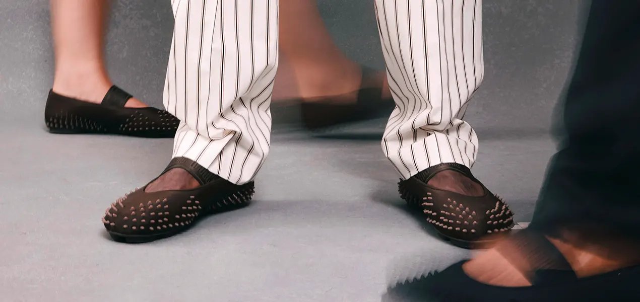 PUMA x LGN Convert the Mostro into a Punk Ballet Flat