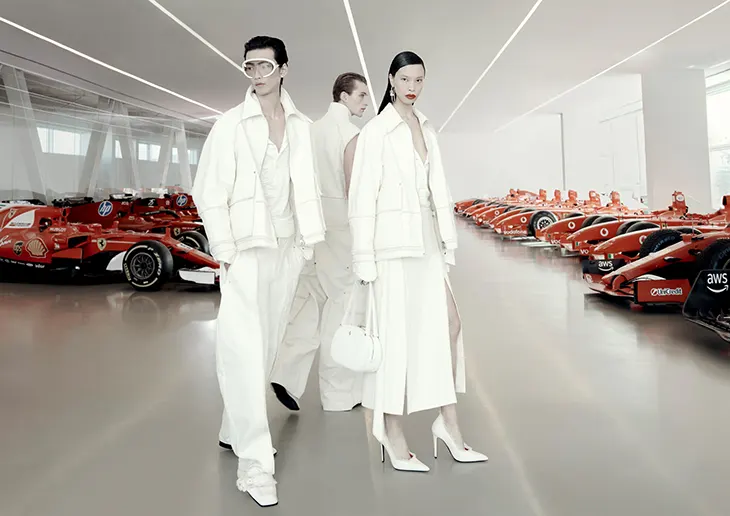 Ferrari Reveals Spring Summer 2026 Campaign Shot in Maranello