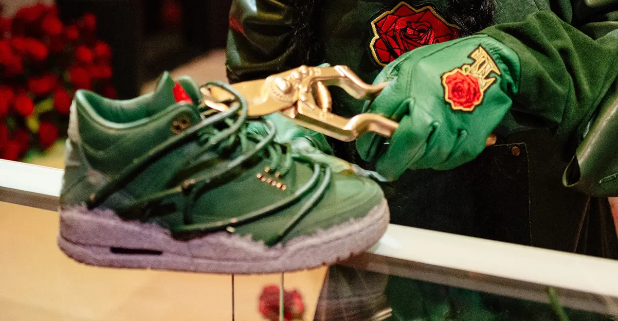 Teyana Taylor Unveils "Concrete Rose" Air Jordan 3 in Forest Green