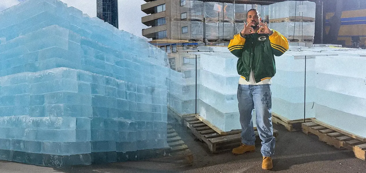 Drake Locks ICEMAN Release Date in Ice for Public Reveal