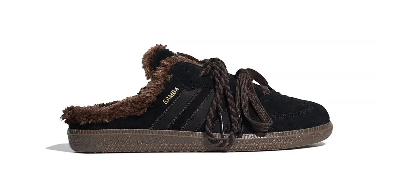 adidas Samba Mule “Fur-Lined” Arrives for Fall 2026